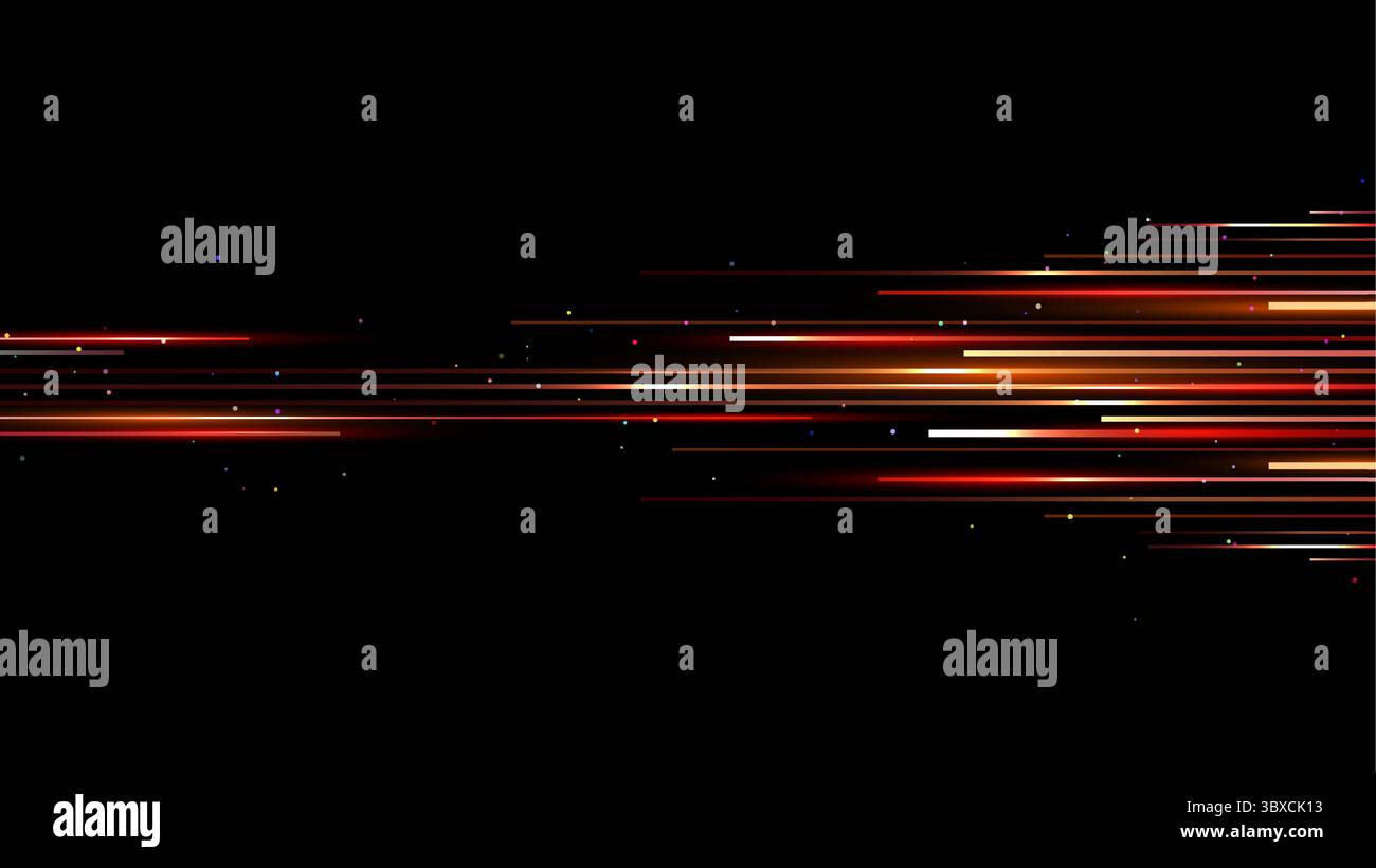 Lines move in futuristic Stock Vector Images - Alamy