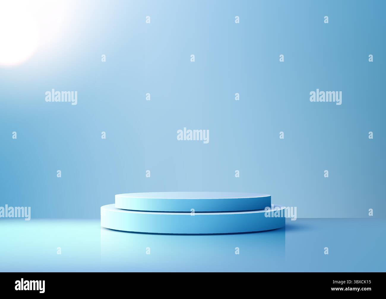 Two empty round platform Stock Vector Images - Alamy