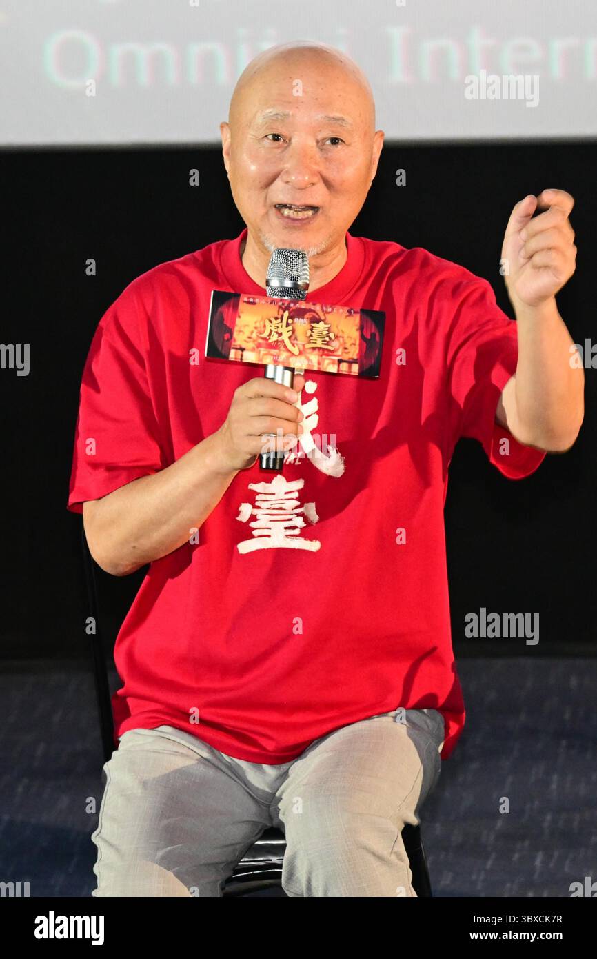 Chinese actor and comedian Chen Peisi attends an activity in Suzhou ...