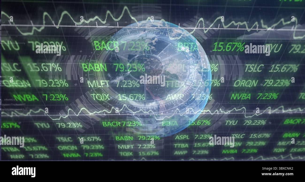 Semi transparent earth globe hovering hi-res stock photography and ...