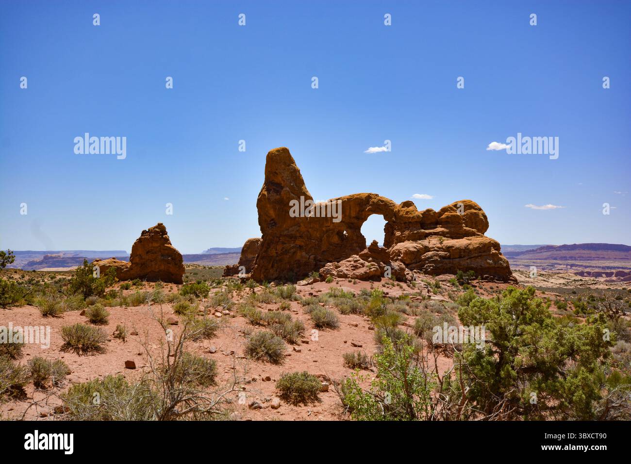 The windows section at Arches National Park. Utah. USA Stock Photo - Alamy