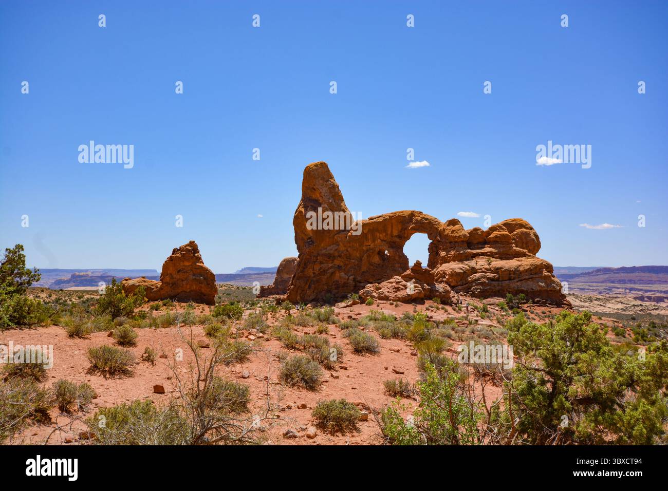The windows section at Arches National Park. Utah. USA Stock Photo - Alamy