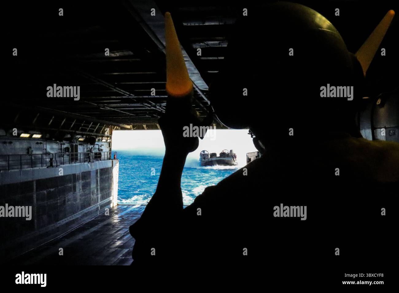 CORAL SEA (July 15, 2025) U.S. Navy Boatswain’s Mate 2nd Class Anthony ...