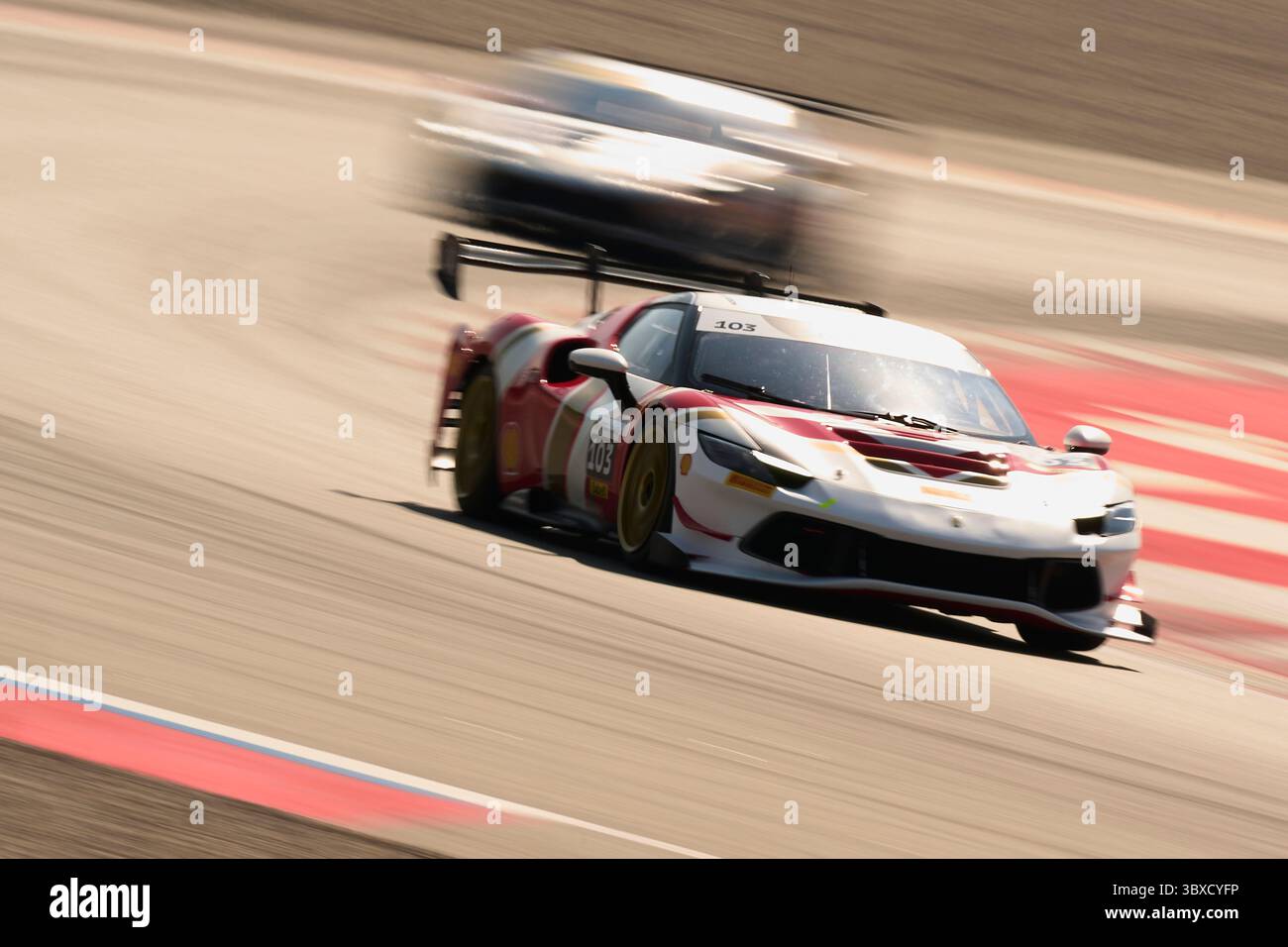 BARCELONA, SPAIN - JULY 17: Boris Gideon of Germany and (103) Autohaus ...