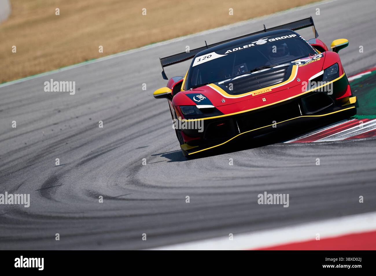BARCELONA, SPAIN - JULY 17: Guy Fawe of Belguim and (120) Scuderia FMA ...