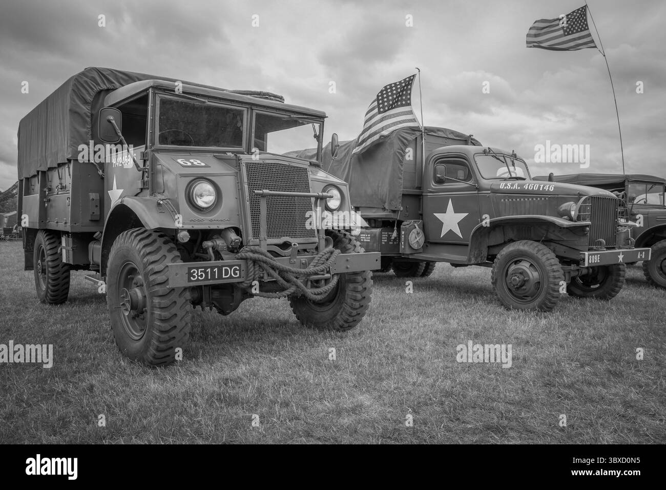 WW2 Military Vehicles Stock Photo - Alamy