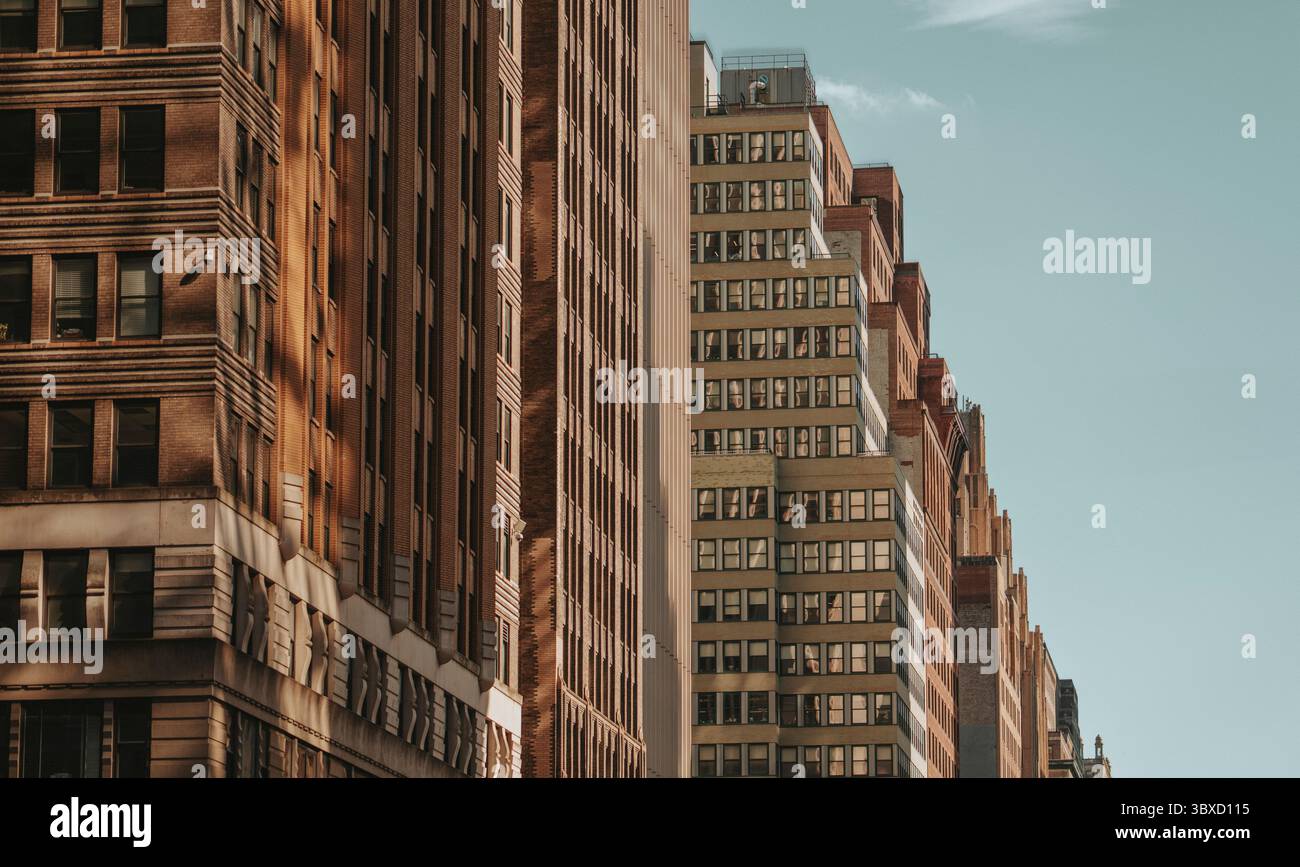 new york city buildings urban Stock Photo - Alamy