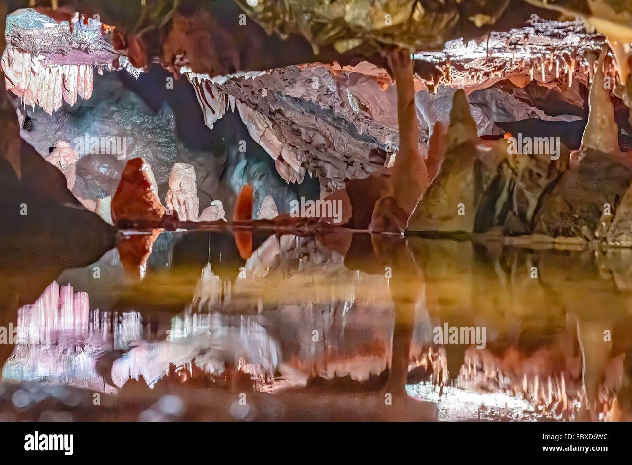 Gough's Cave, Cheddar Caves, Cheddar, Somerset, England Stock Photo - Alamy