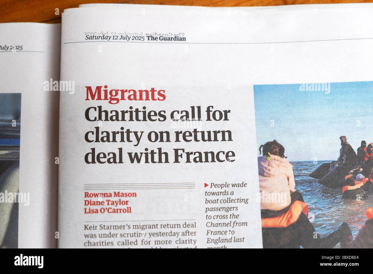 Migrants channel 2025 hi-res stock photography and images - Alamy