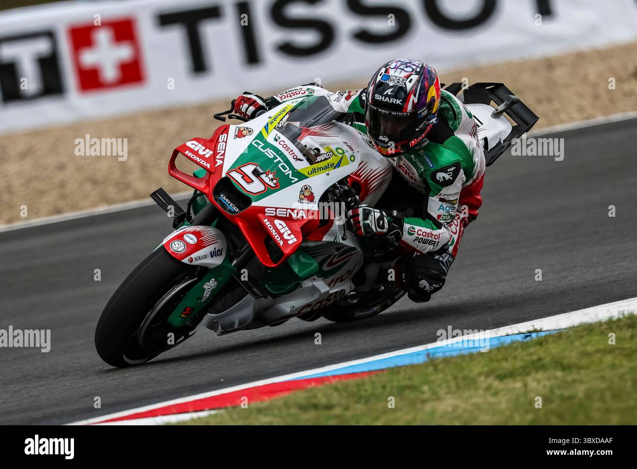 BRNO, CZECH REPUBLIC - JULY 18: Johann Zarco of France and Castrol ...