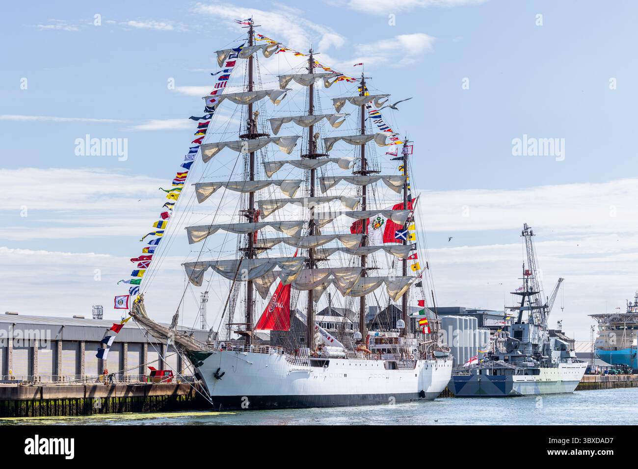 Aberdeen, United Kingdom, 18 Jul 2025, Tall Ships gather in Aberdeen at ...