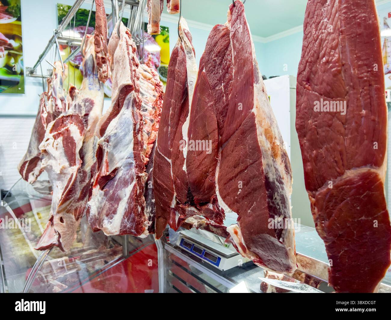 Beef chart butchery shop hi-res stock photography and images - Alamy