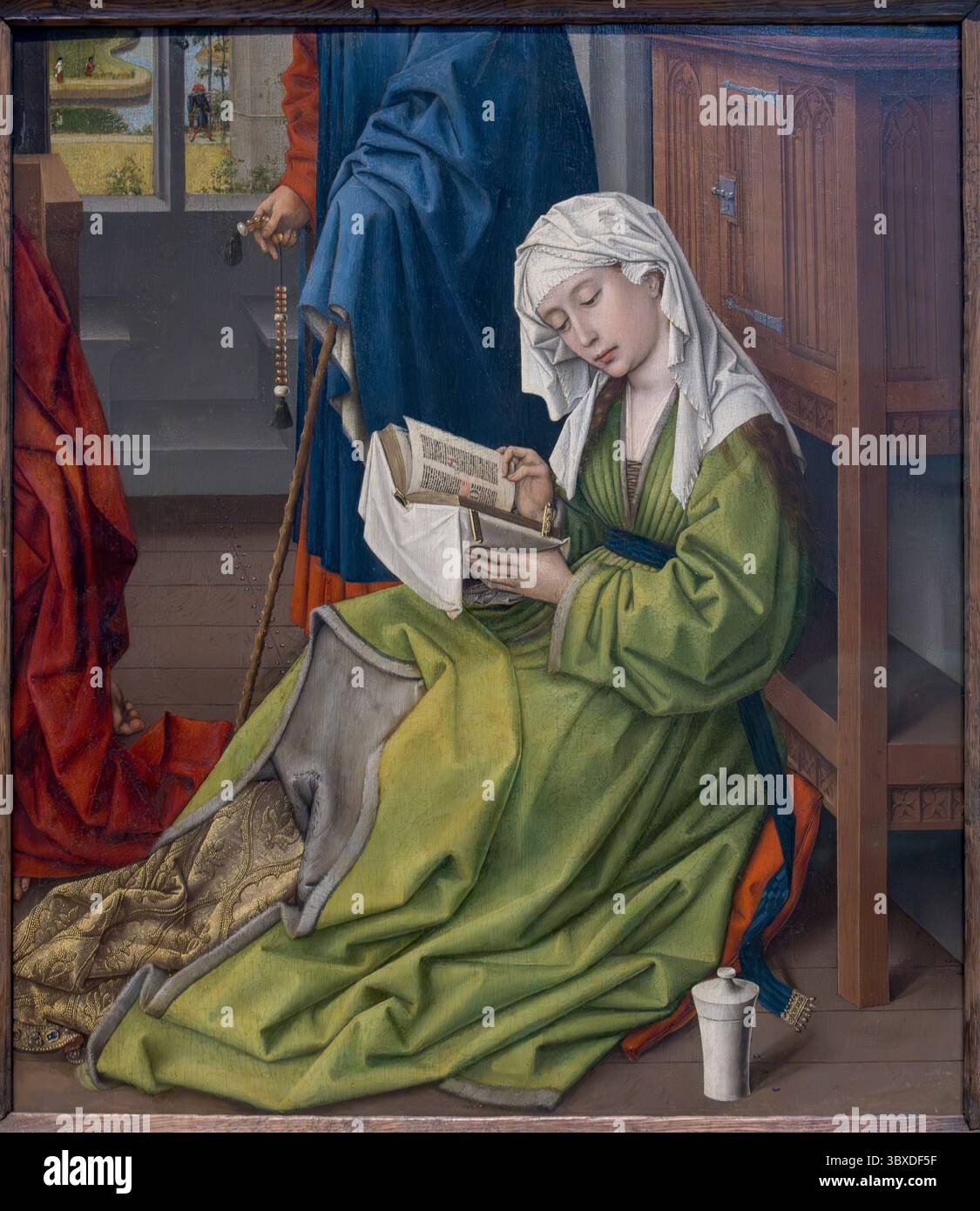 The Magdalen Reading, oil painting by Rogier van der Weyden, 1435, the ...