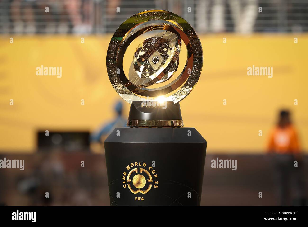 Fifa world cup trophy podium hi-res stock photography and images - Alamy