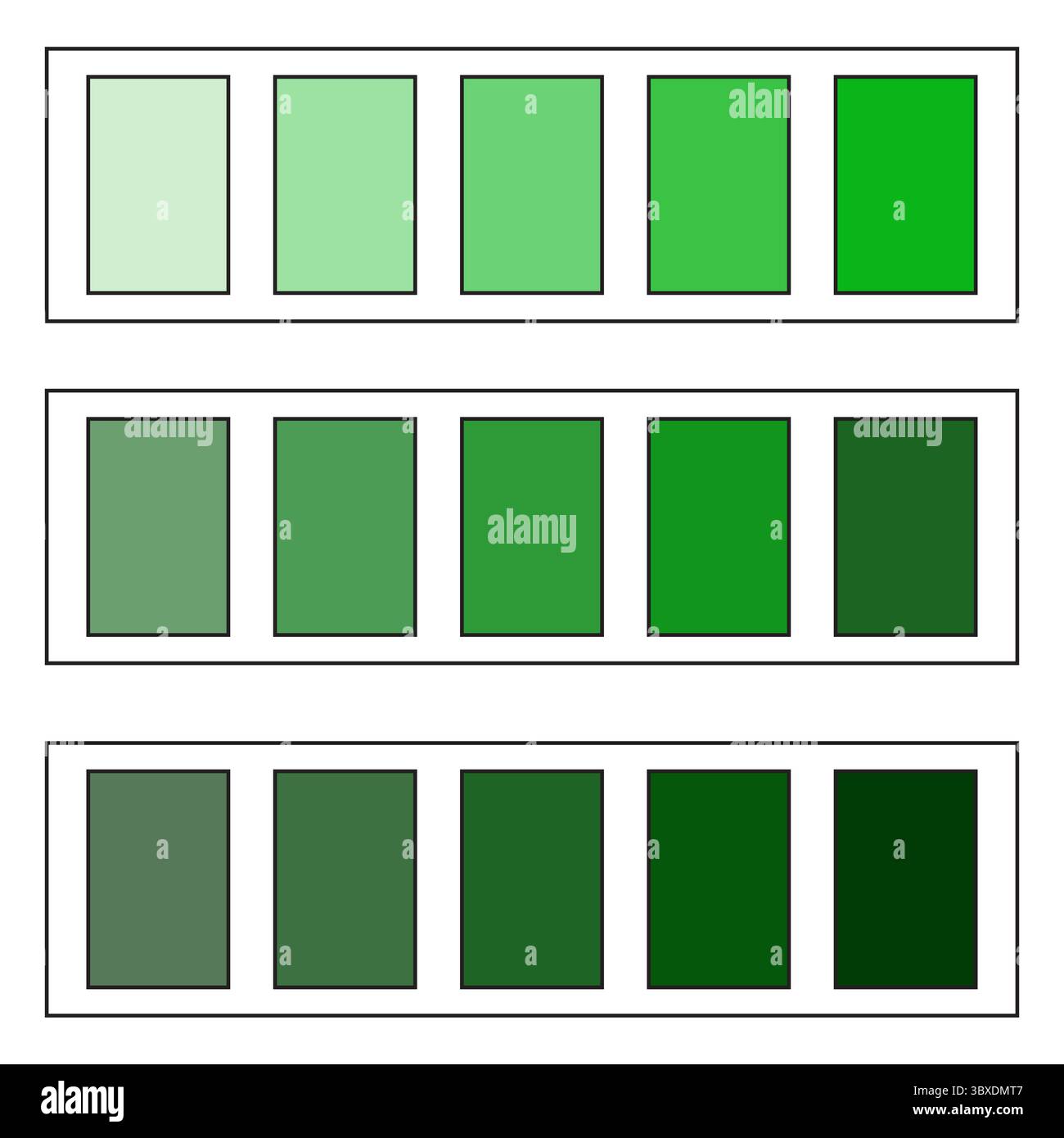 Bar chart green gradient color hi-res stock photography and images - Alamy