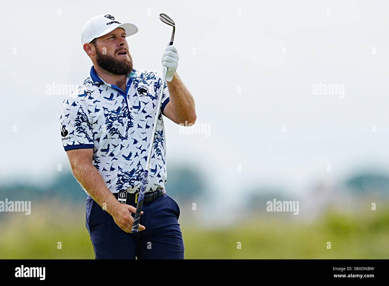England's Tyrrell Hatton on the 14th green during day two of The 153rd ...