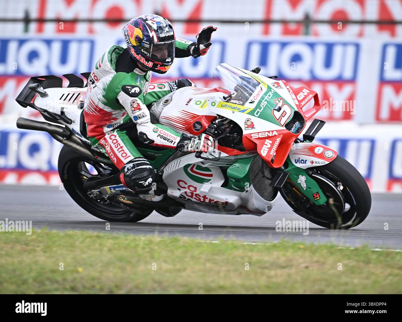 French Johann Zarco of Team Castrol Honda LCR in action during the ...