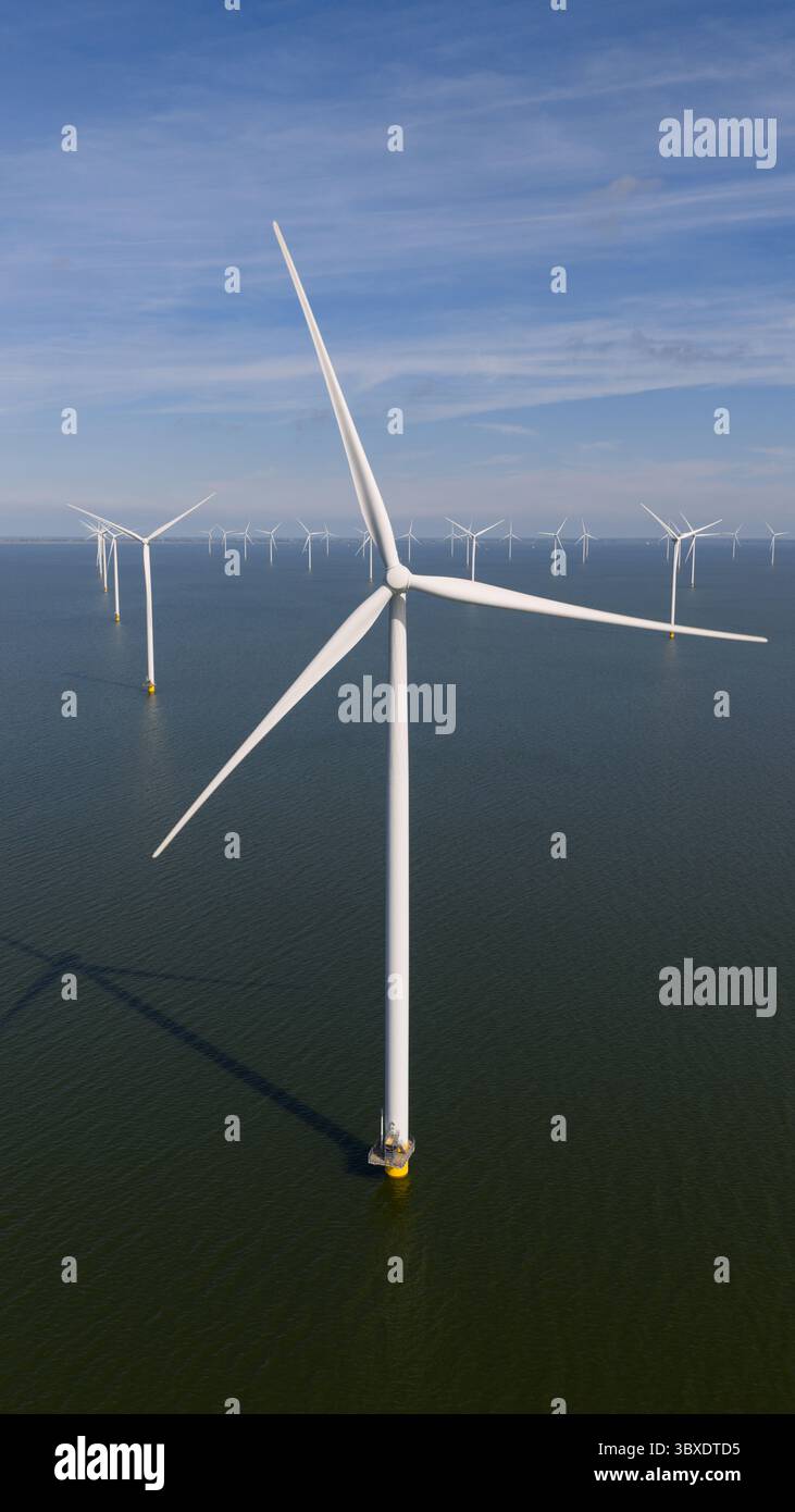 Offshore wind turbine fixed foundation hi-res stock photography and ...