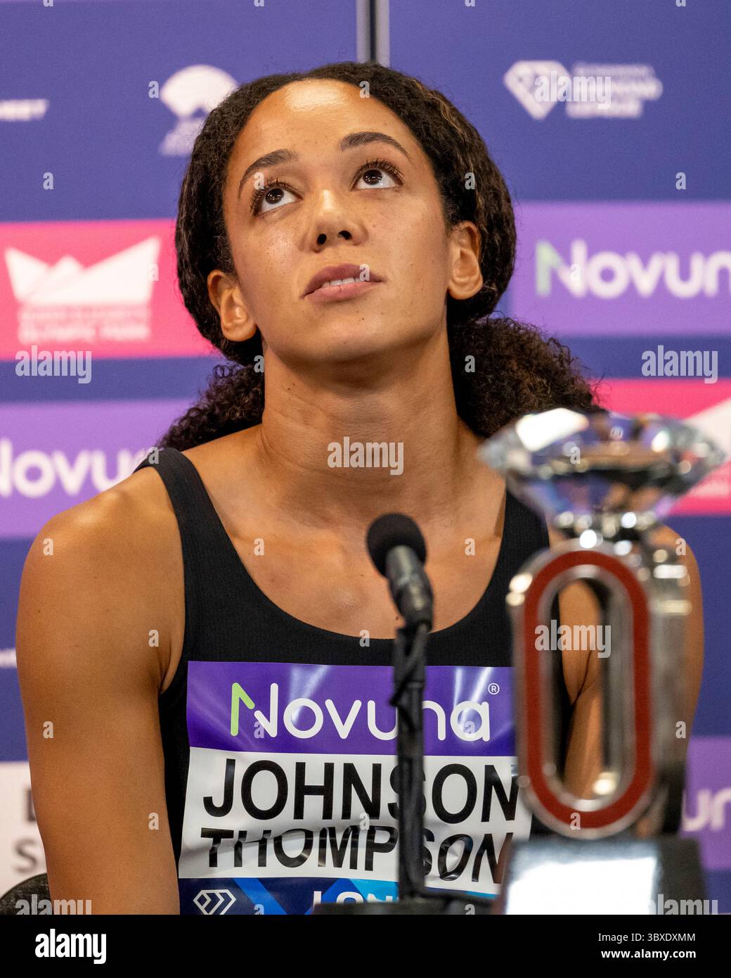 London, UK. 18 July 2025. Katarina Johnson-Thompson, long jump, (Great ...