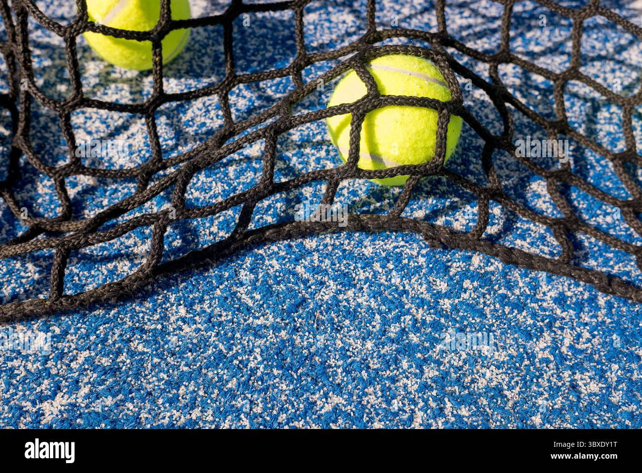 Overhead view blue padel hi-res stock photography and images - Alamy