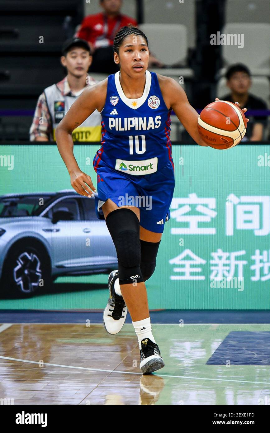 Shenzhen, China PR. 18 July, 2025. Animam Jack #10 of Philippines ...