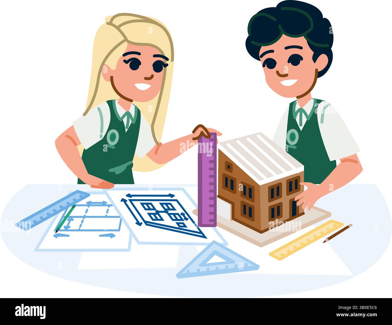 coding design and technology school education vector Stock Vector Image ...