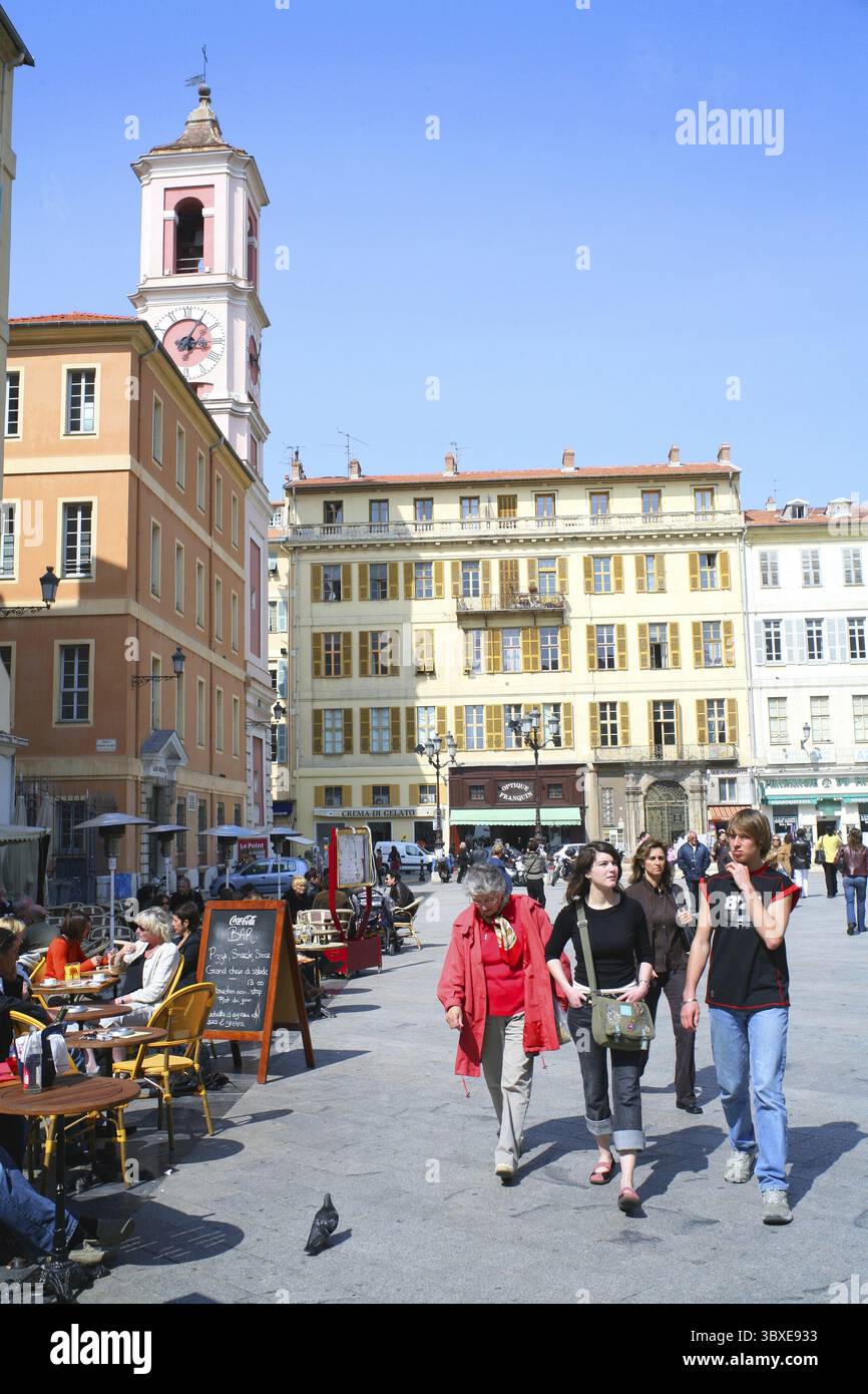 Place rossetti nice old center hi-res stock photography and images - Alamy