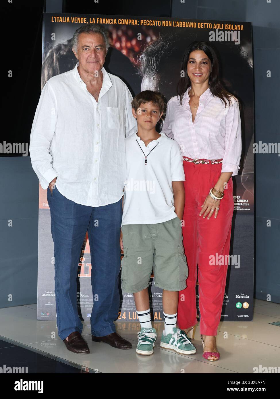 Rome, Adriano Cinema, photocall for the film "Paradise for Sale ...