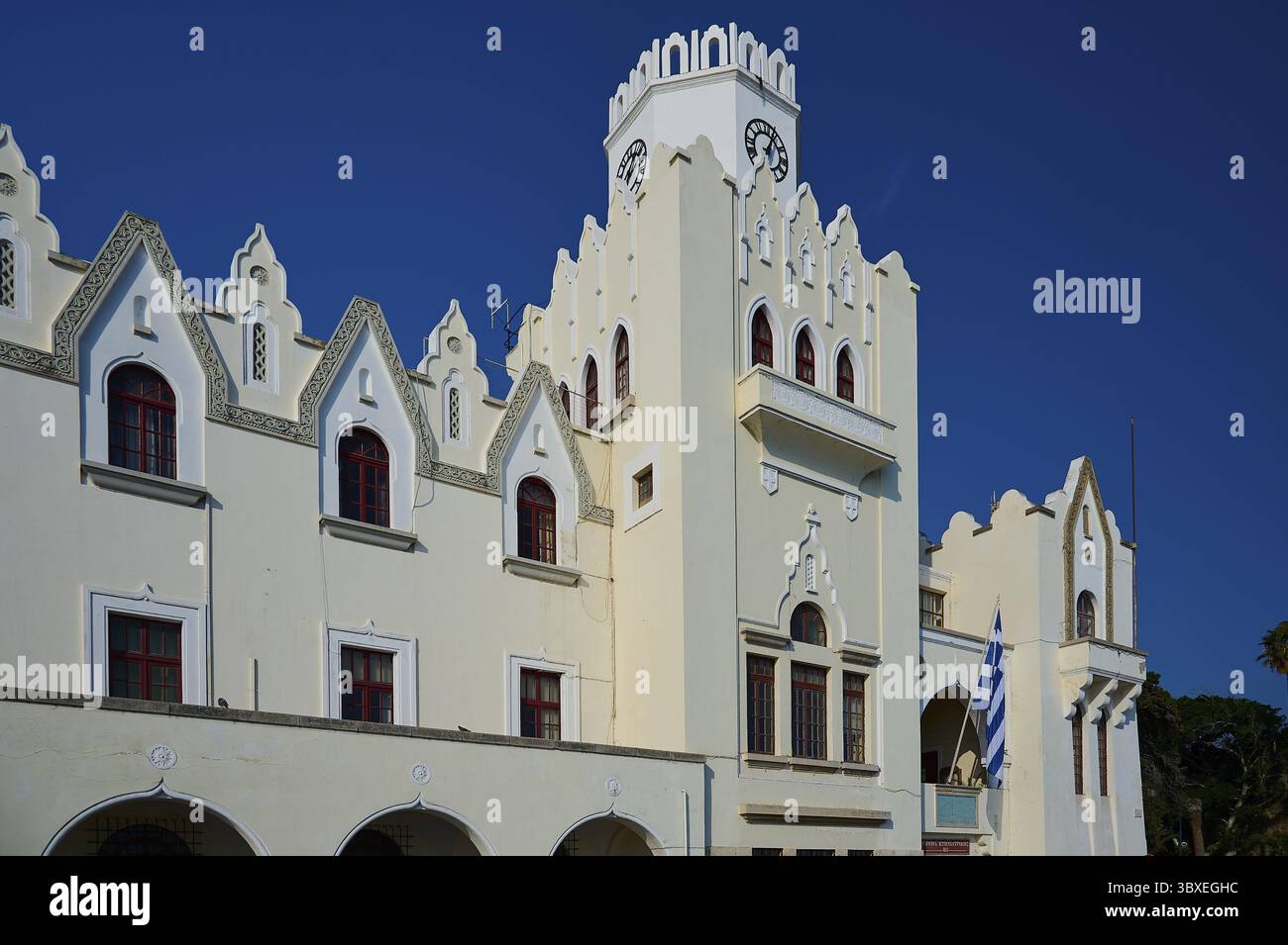 Palace of Justice, Colonial building, Historic building with decorative ...