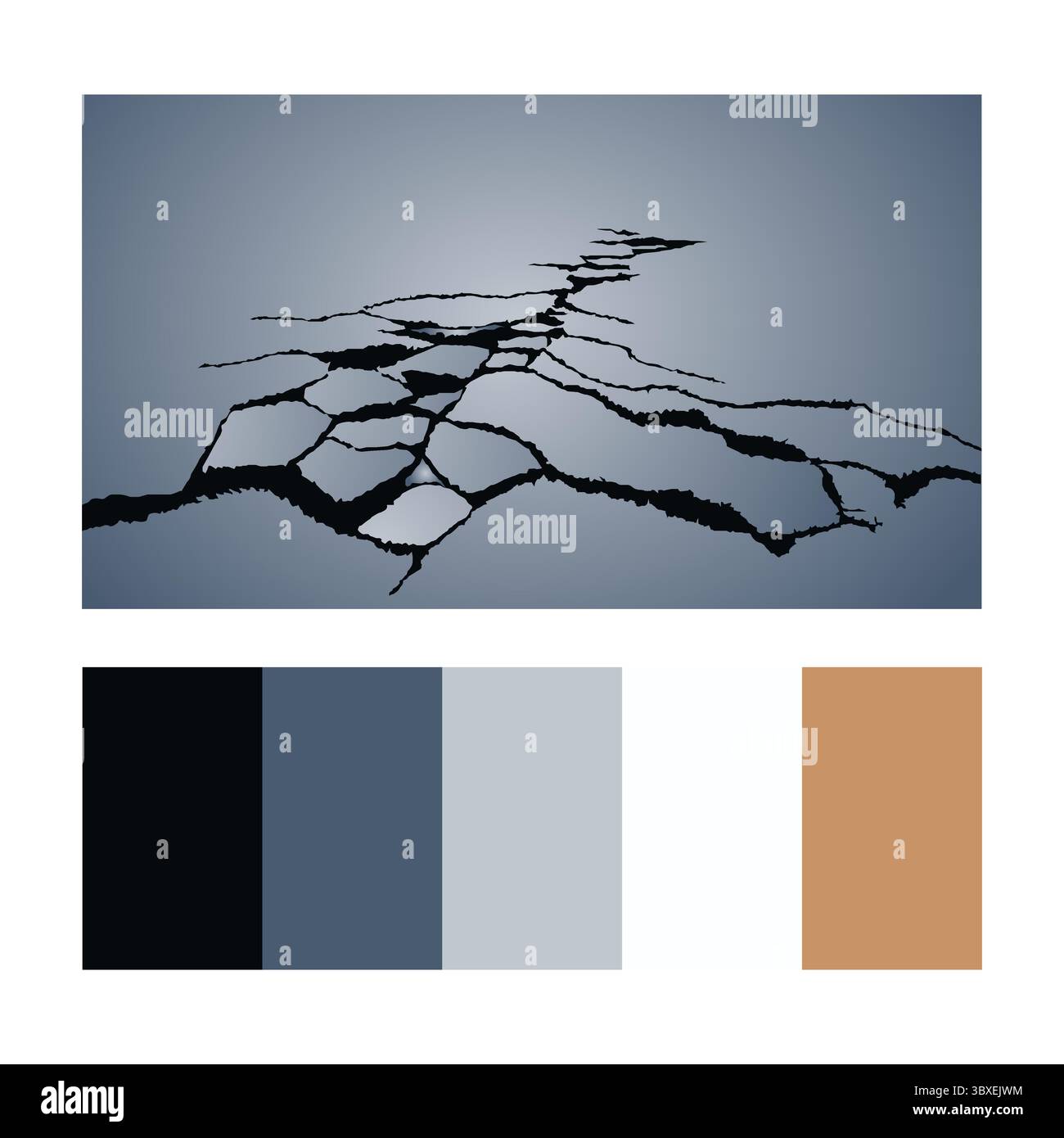 Road old asphalt surface Stock Vector Images - Alamy