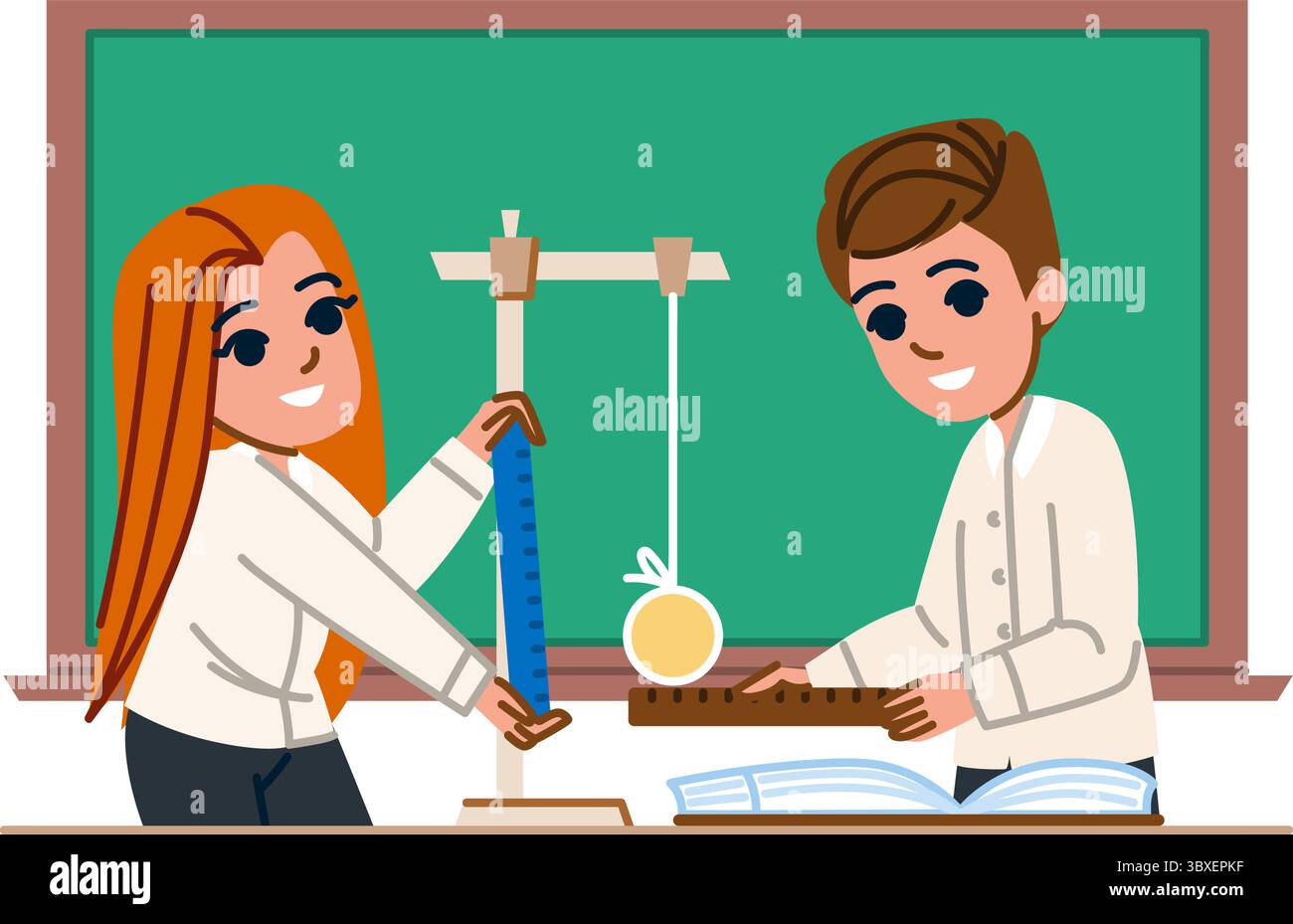 Electromagnetism Physics School Education Vector Stock Vector Image