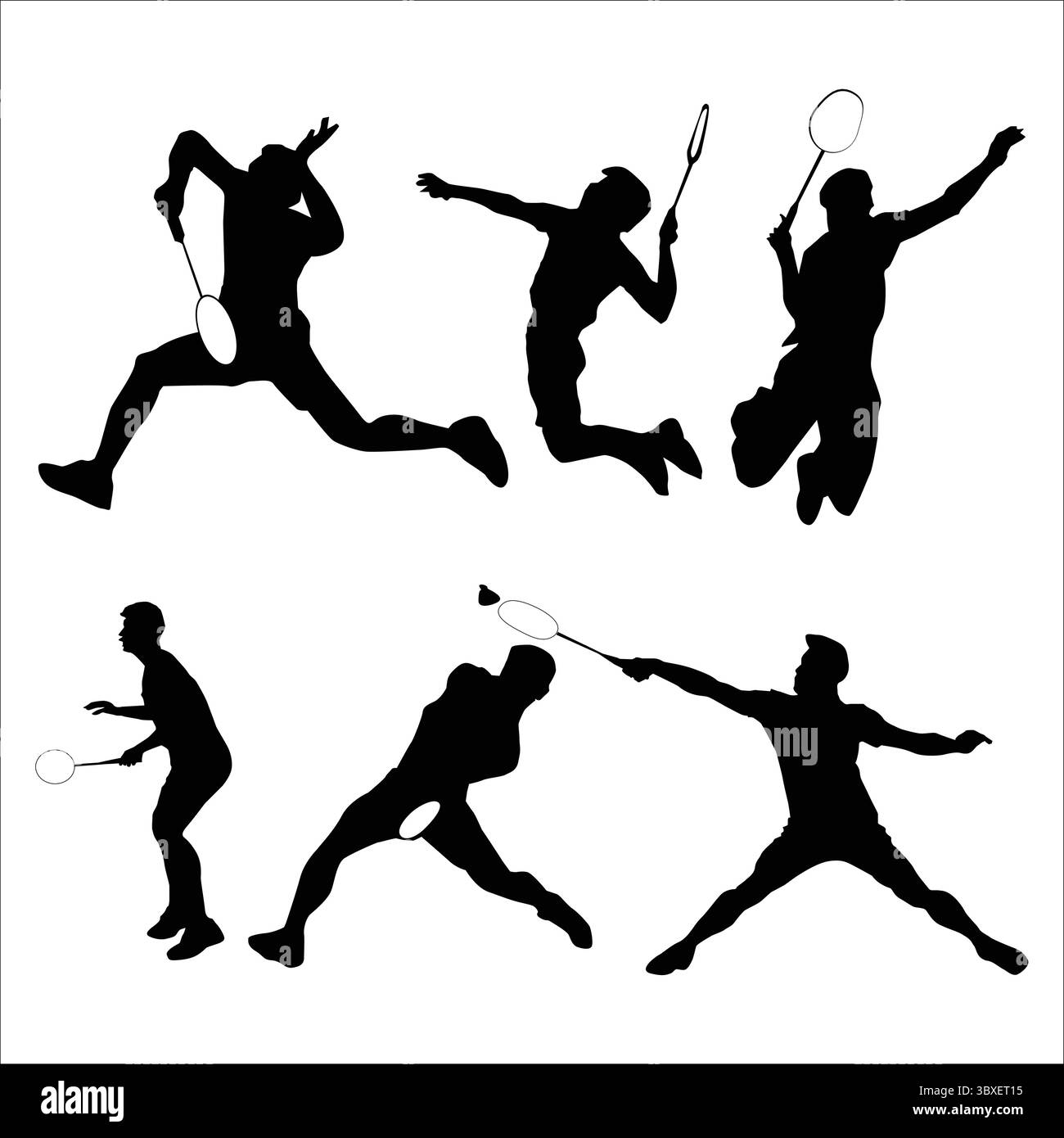 Badminton birdie Black and White Stock Photos & Images - Alamy