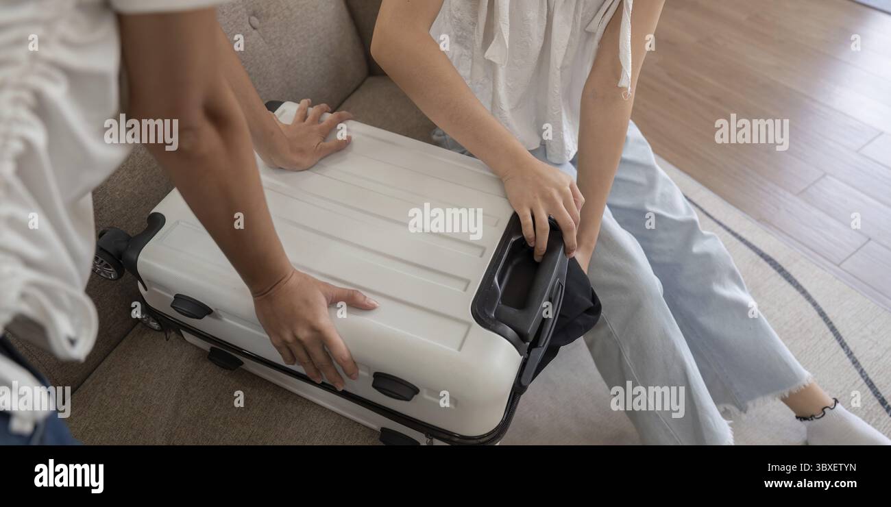 Two close friends help other hi-res stock photography and images - Alamy