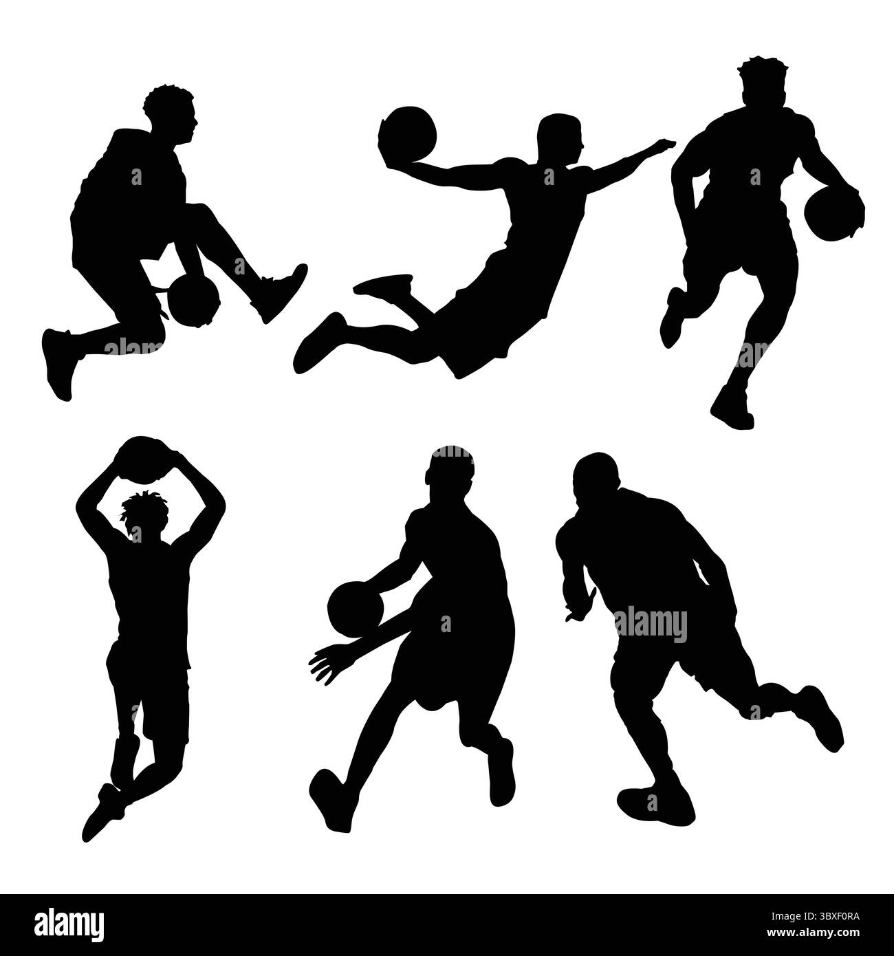 African basketball players Cut Out Stock Images & Pictures - Alamy