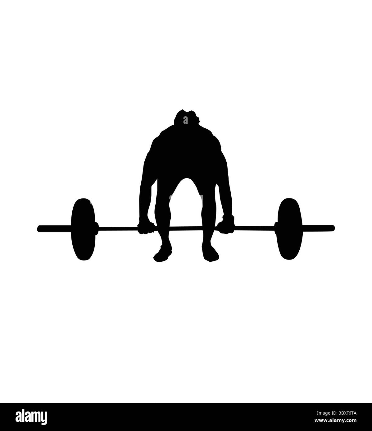 Male bodybuilding athlete Stock Vector Images - Alamy