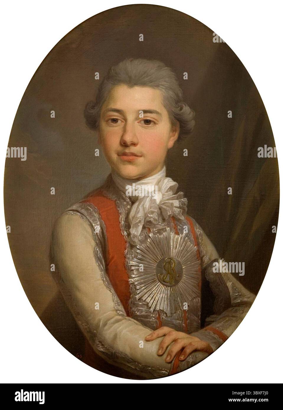 Portrait of Prince Poniatowski from 1778, by Marcello Bacciarelli ...