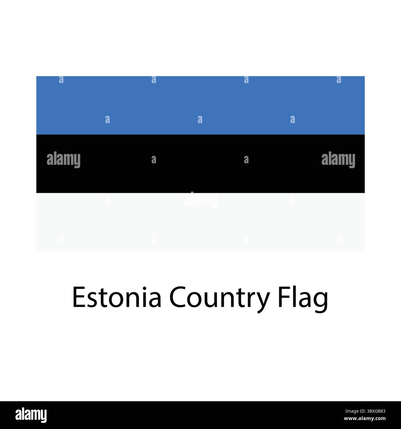 Estonia Country Flag hand drawing illustration vector-based drawing ...