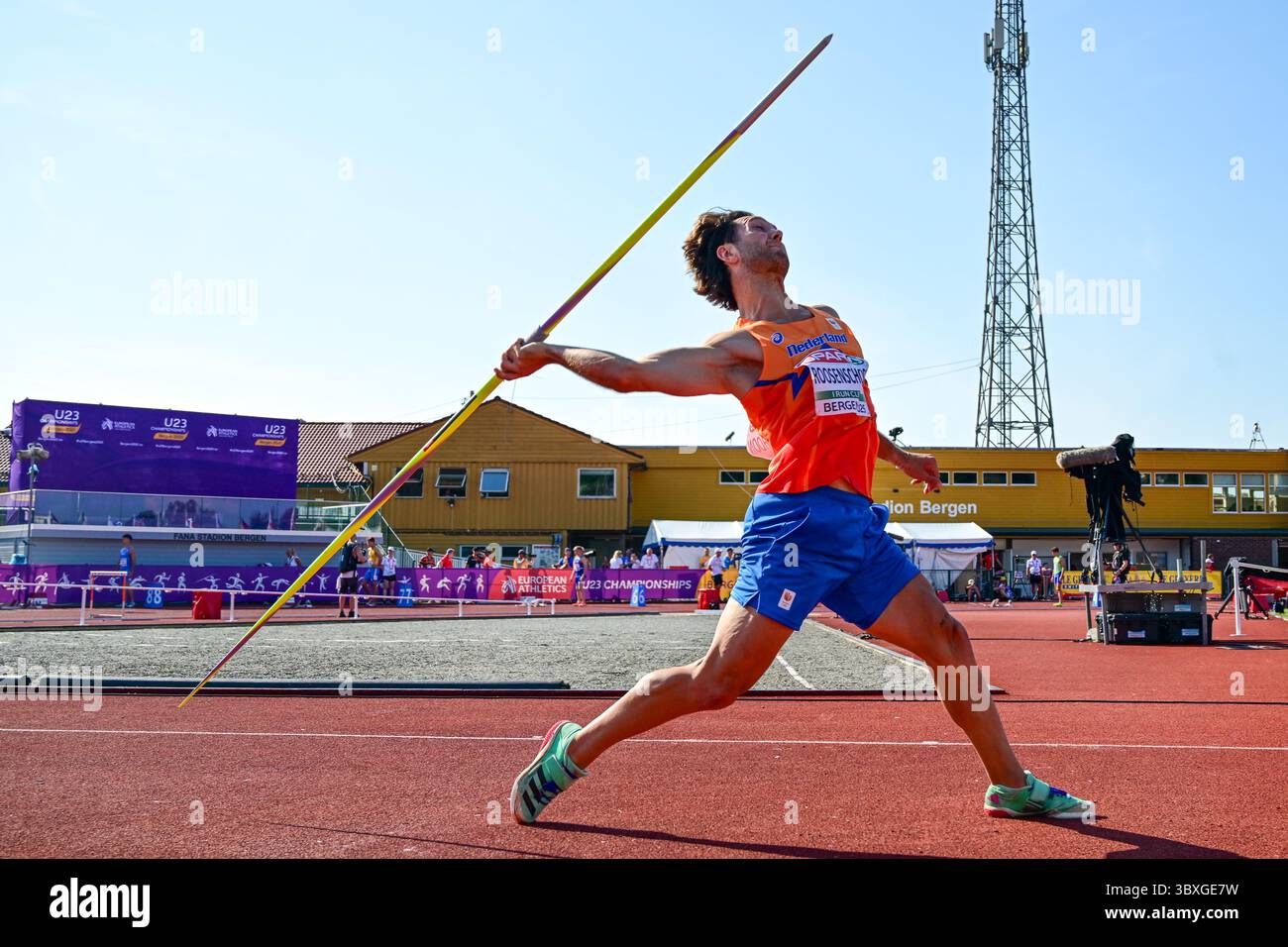 Bergen, Norway. 18th July, 2025. BERGEN, NORWAY - JULY 18: Daan ...