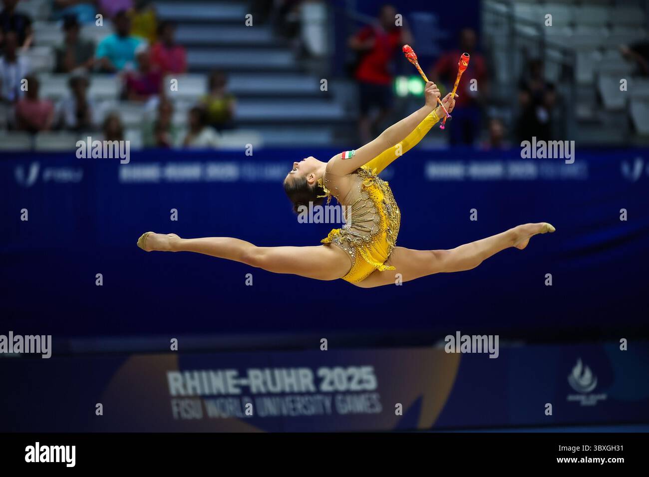 Fanni Pigniczki (Hungary) at second day of qualification; Rhine-Ruhr ...