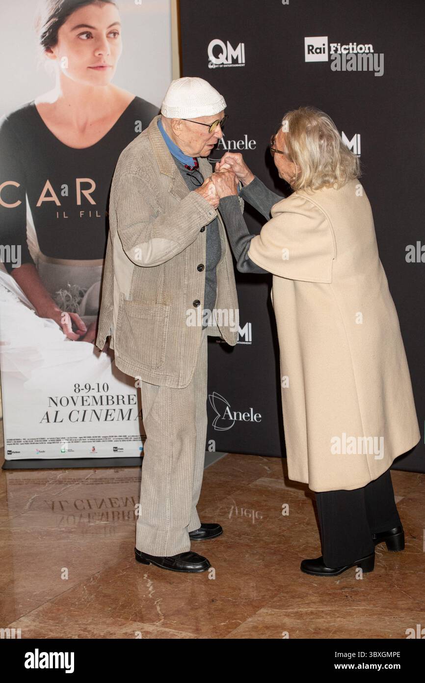 Italian theater director Beppe Menegatti (husband of Carla Fracci) and ...