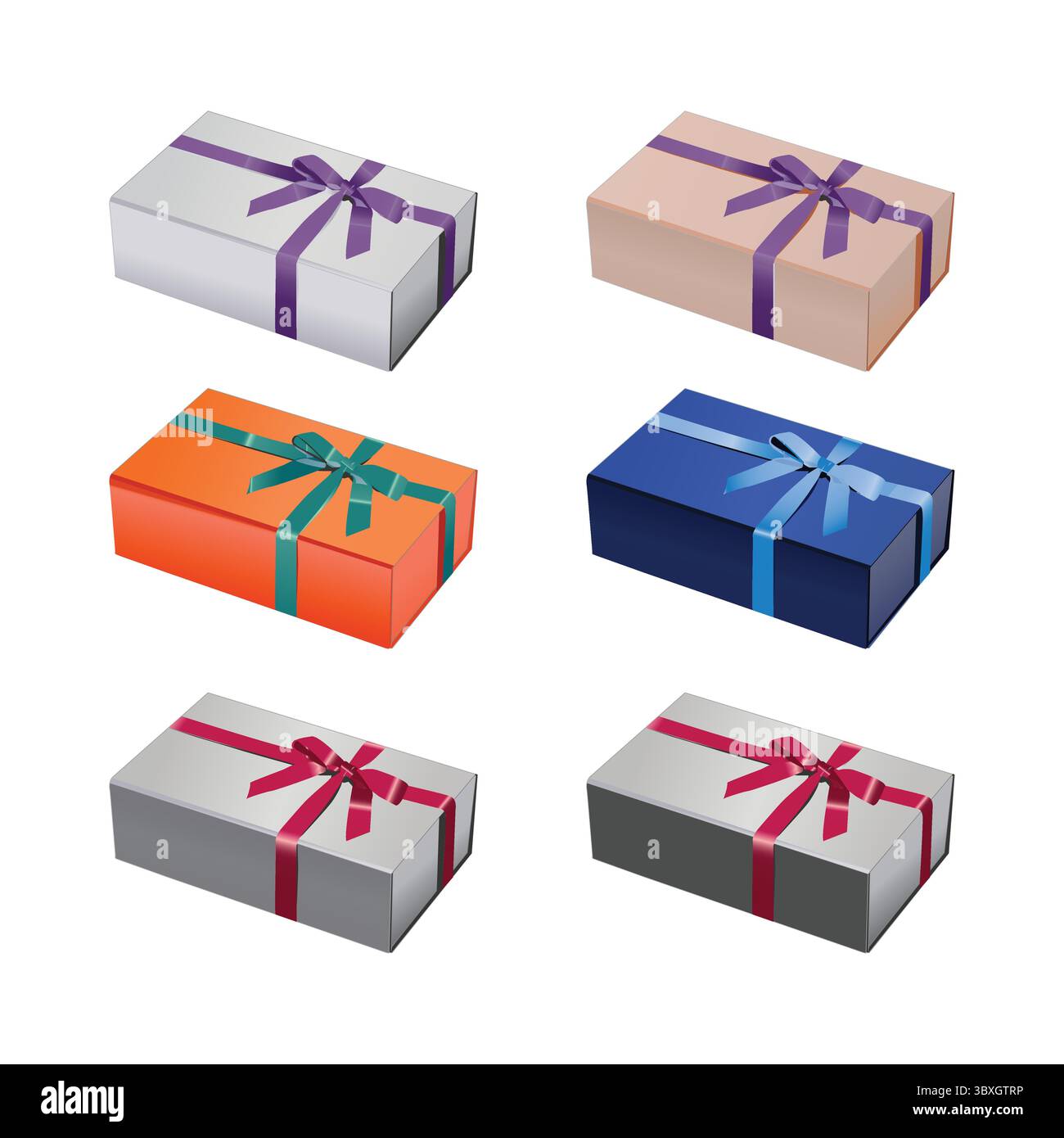 Gift Box Illustration vector based drawing on white background Vol 02 Stock Vector Image & Art ...