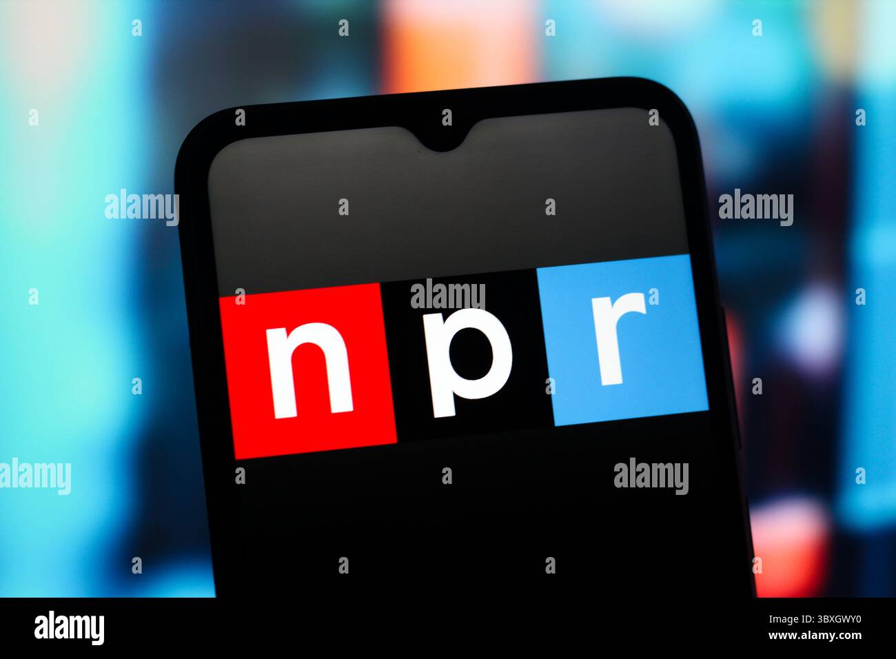 Canada. 18th July, 2025. In this photo illustration, the NPR (National ...
