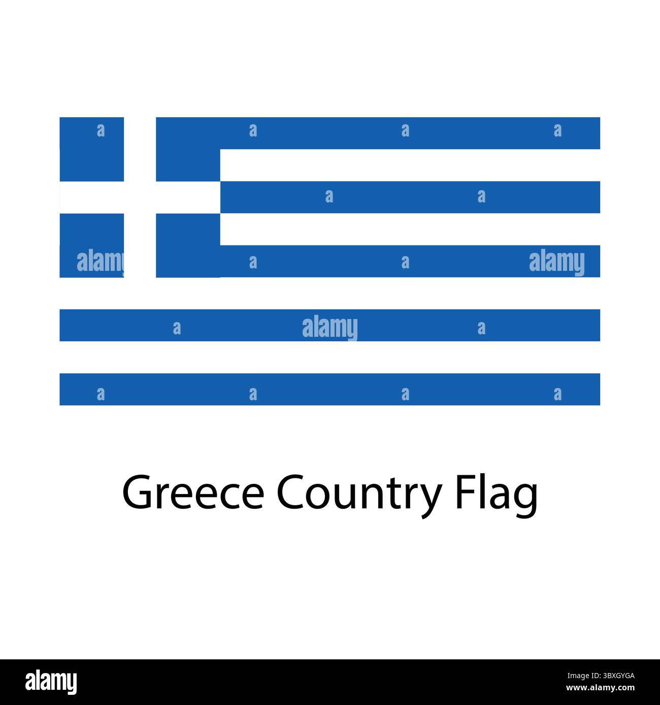 Greece Country Flag hand drawing illustration vector-based drawing ...