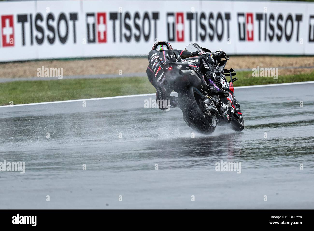 BRNO, CZECH REPUBLIC - JULY 18: Jorge Martin of Spain and Aprilia ...