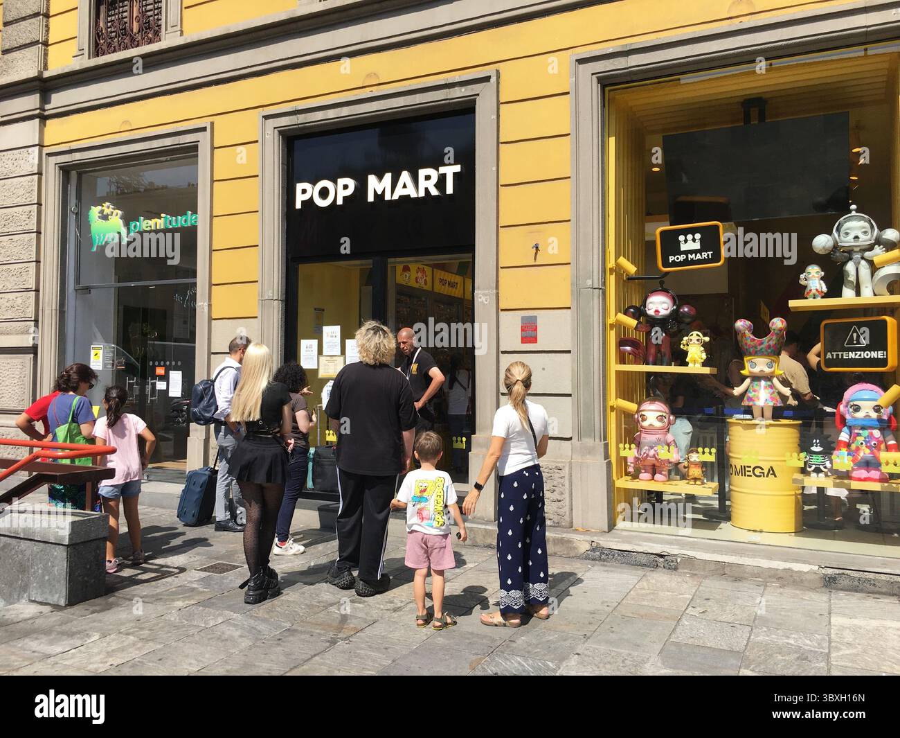 Milan, Italy Pop Mart Milano in Porta Venezia is the first Italian ...