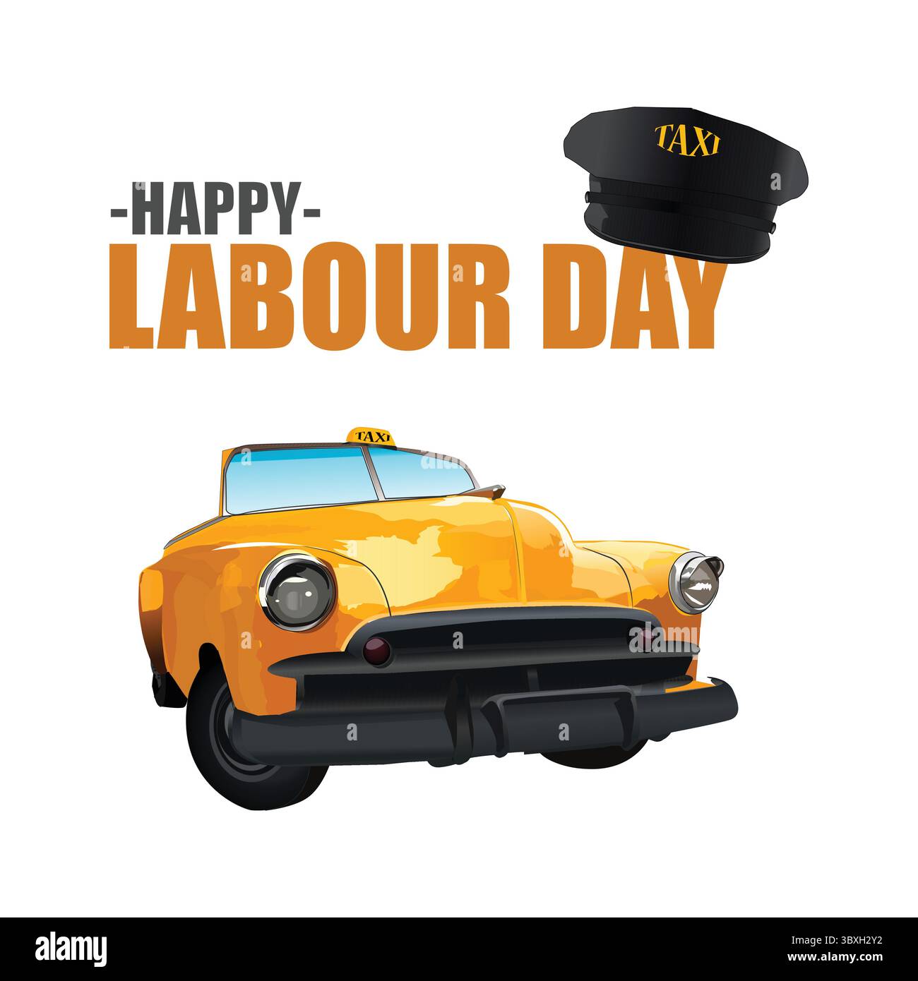 Happy labour day background Cut Out Stock Images & Pictures - Alamy