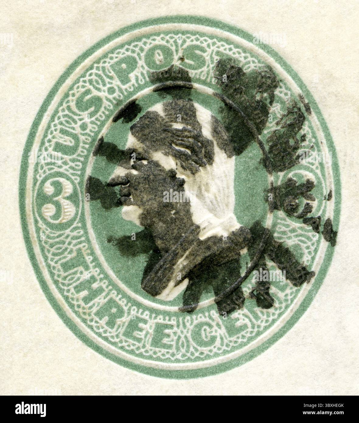 USA - CIRCA 1870's: A stamp printed in USA shows President George ...