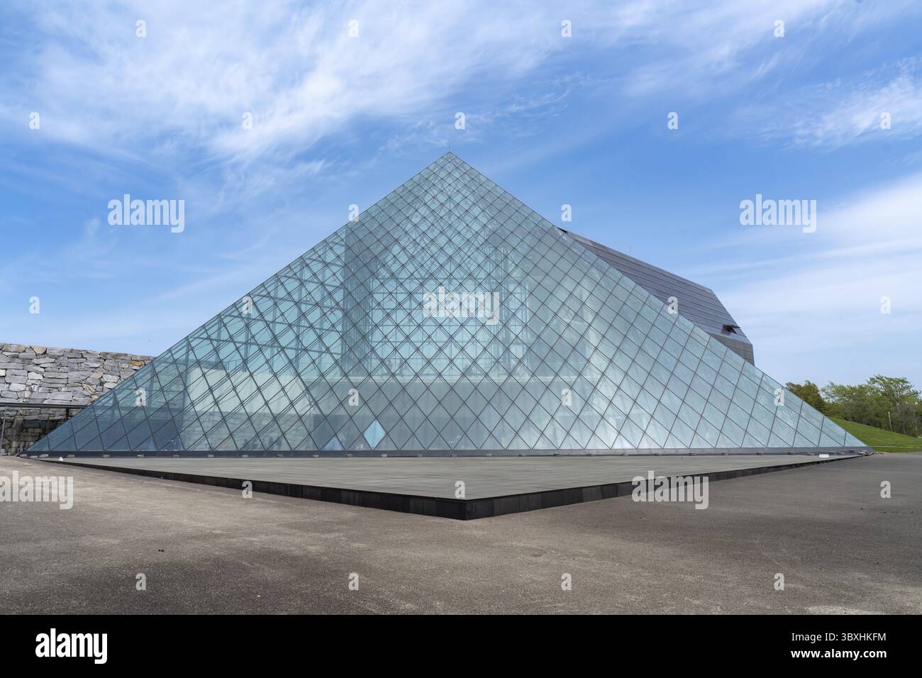 SAPPORO, JAPAN - 05 MAY 2024 : The symbol of Moerenuma park, the glass ...