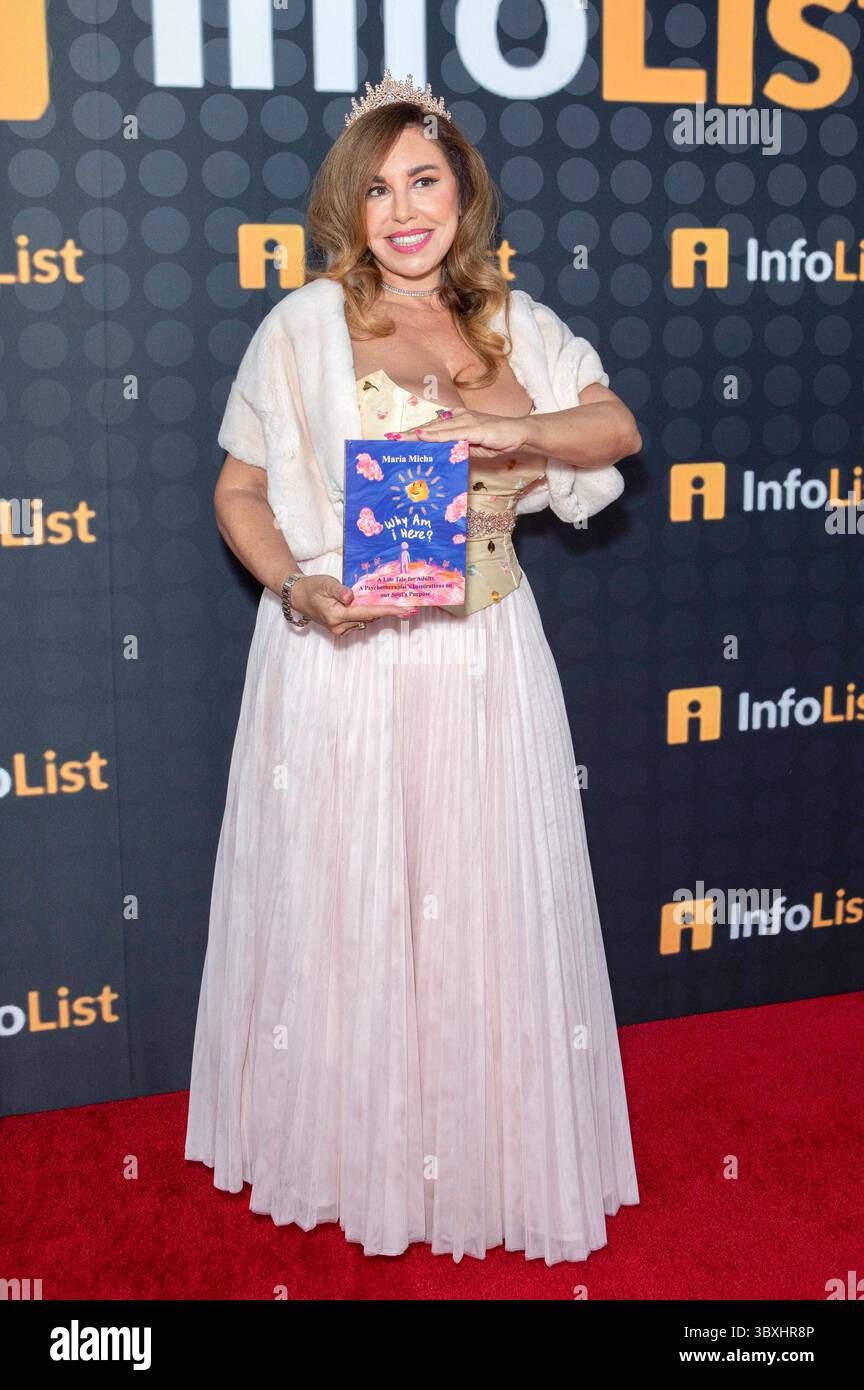 Maria Micha beim InfoList Pre Comic-Con Bash 2025 im Nachtclub Academy ...