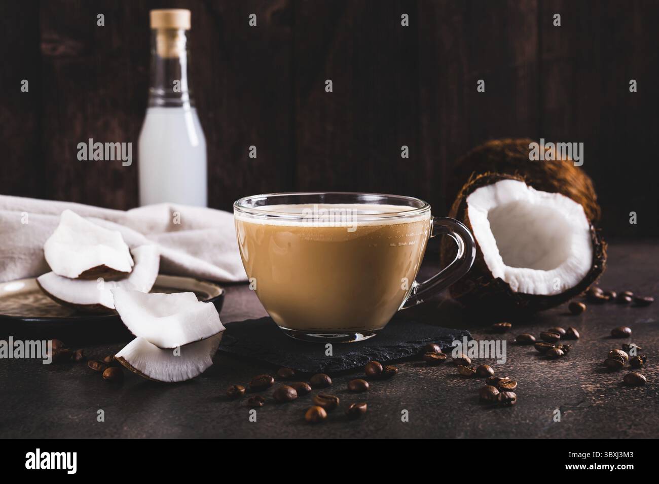 Food vietnamese coconut coffee hi-res stock photography and images - Alamy